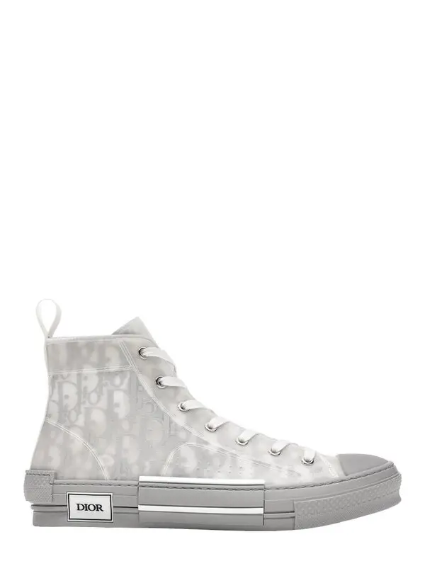 Dior B23 High-top Sneaker - Grey/white