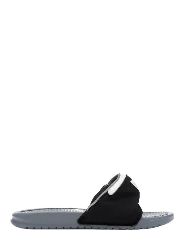 Nike Benassi Jdi Fanny Pack Slides - Black/summit White/cool Grey