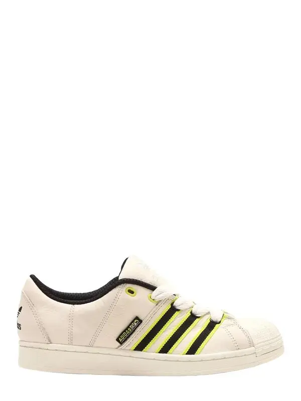 Adidas Sst Supermodified Utah Jazz Sneakers - Chalk White/core Black/off White