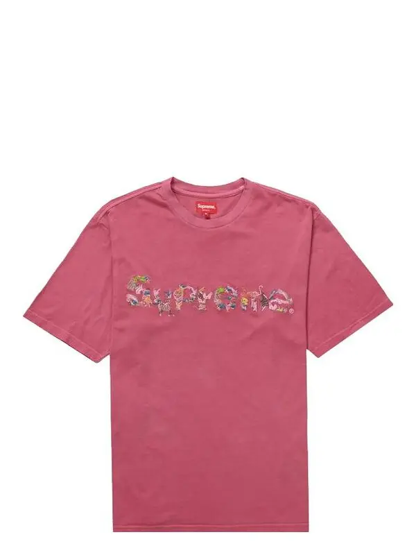 Supreme Animal Kingdom Short Sleeve Top - Magenta