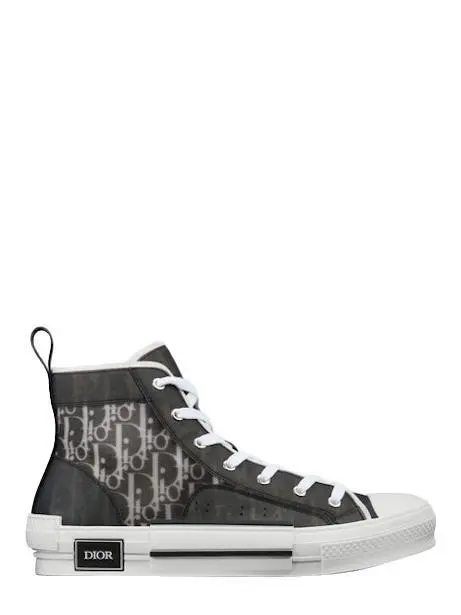 Dior B23 High-top Sneaker - Black/white