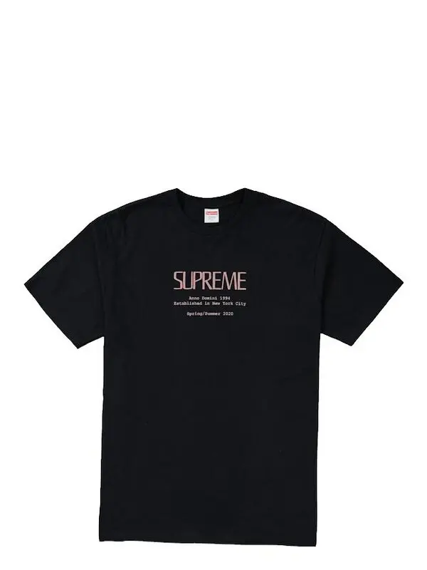 Supreme Anno Domini Tee Shirt - Black