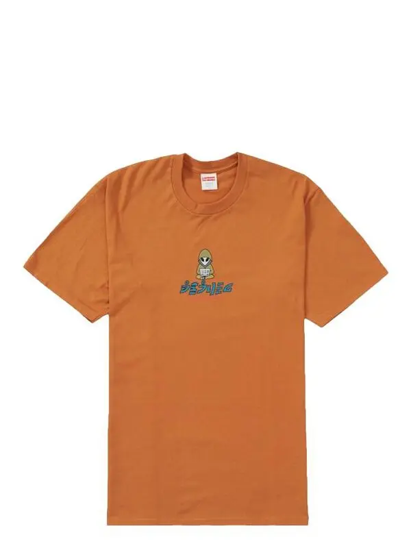 Supreme Alien Tee Shirt - Burnt Orange