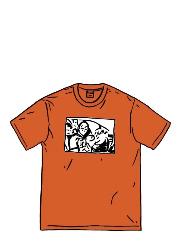 Supreme Antihero Ice Tee Shirt - Rust