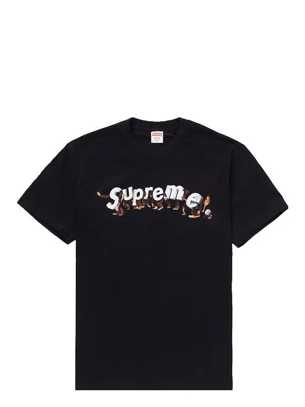 Supreme Apes Tee Shirt - Black