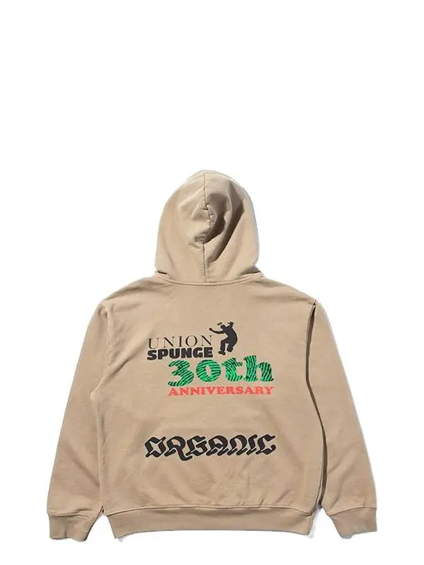 SPUNGE X Salehe Bembury X Union 30th Anniversary Hoodie - Tan
