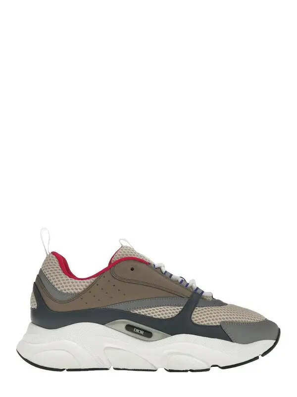 Dior B22 Sneakers - Beige/dark Grey/pink