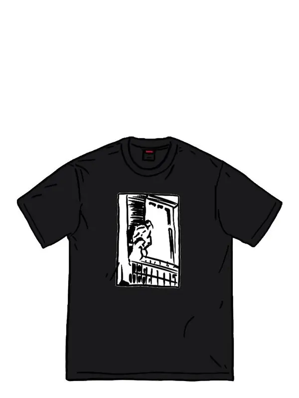 Supreme Antihero Balcony Tee Shirt - Black