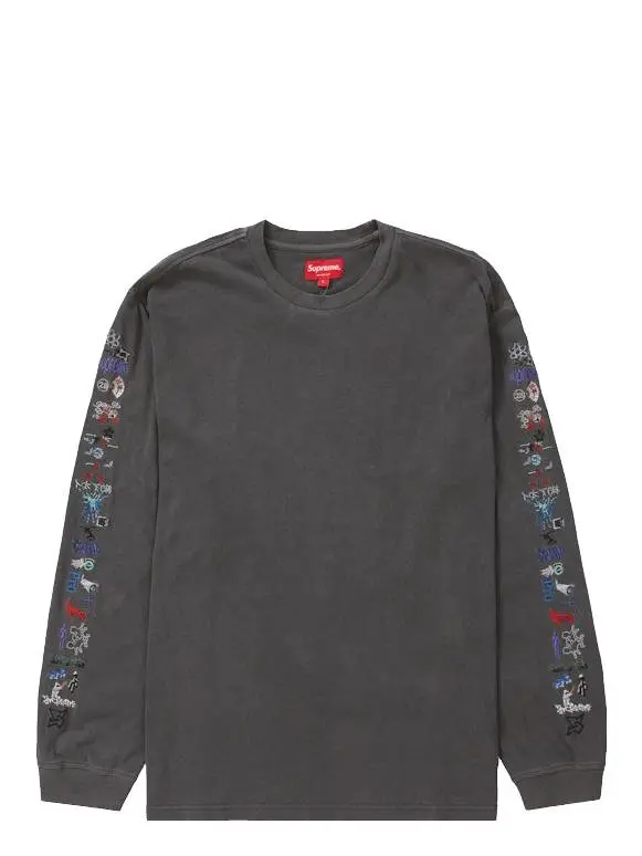 Supreme Aoi Icons Long Sleeve Top - Black