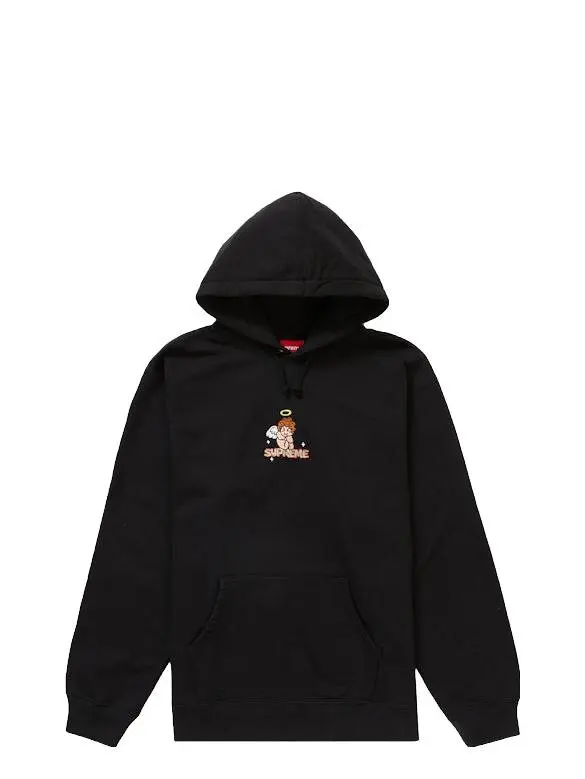 Supreme Angel Hooded Sweatshirt - Black