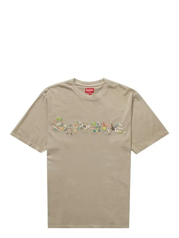 Supreme Animal Kingdom Short Sleeve Top - Dusty Tan