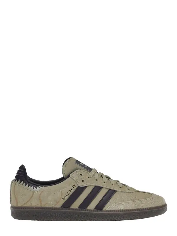Adidas Samba Star Wars Boba Fett Sarlacc Pit Sneakers - Savanna/mineral Red/core Black
