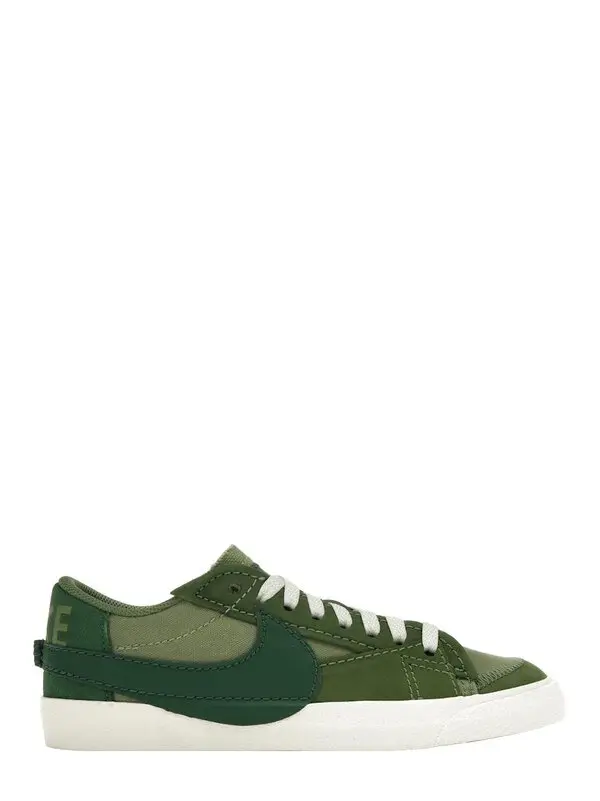 Nike Blazer Low 77 Jumbo Sneakers - Oil Green/gorge Green/treeline
