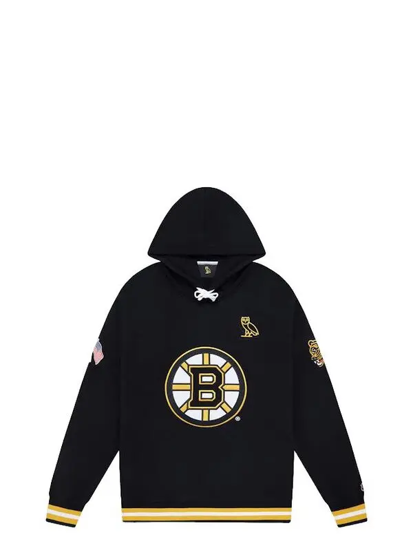 OVO X Nhl Boston Bruins Hoodie - Black
