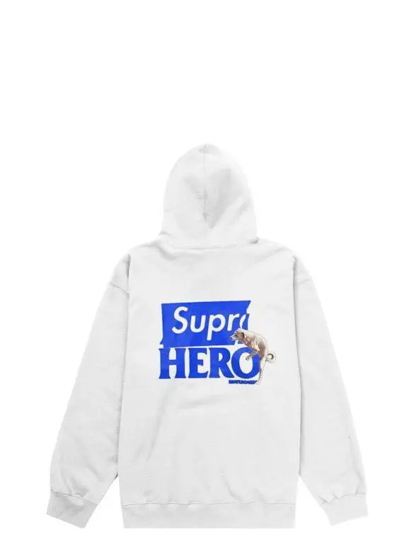 Supreme Antihero Hooded Sweatshirt - White