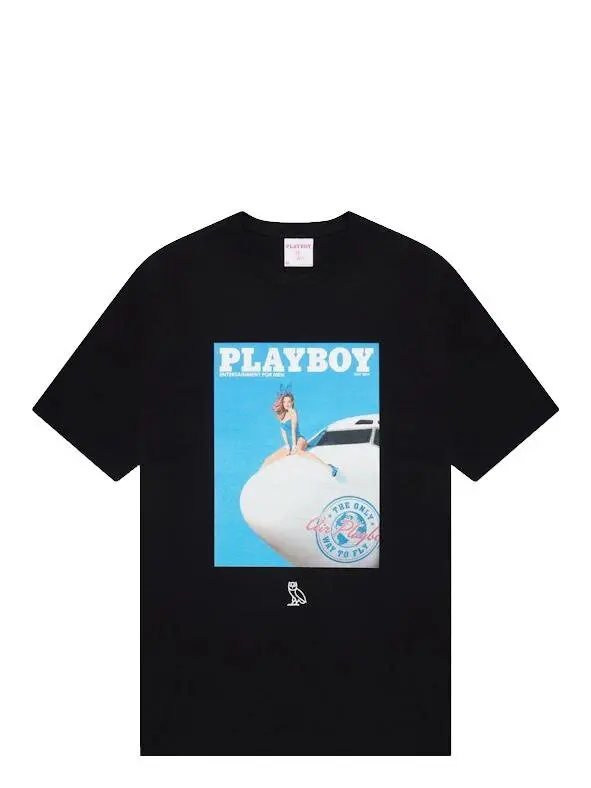 OVO X Playboy Air Playboy T-shirt - Black