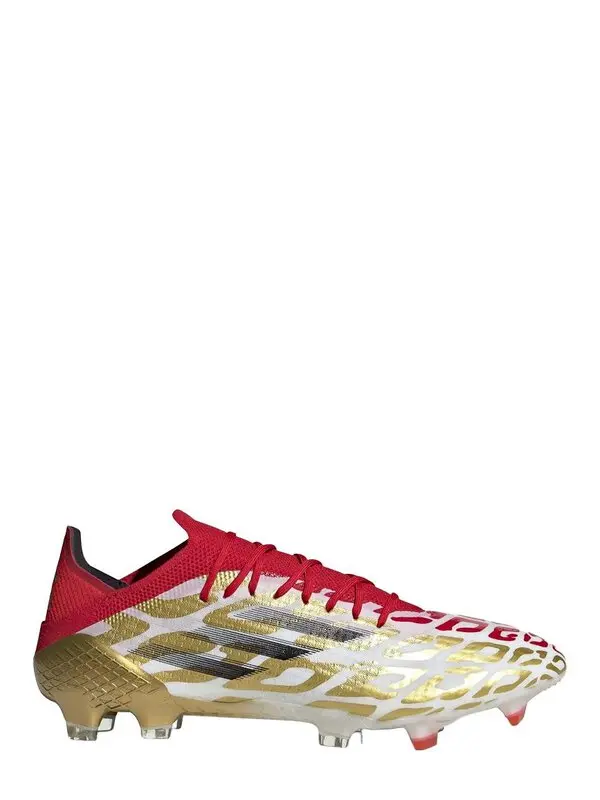 Adidas X Speedflow Mo Salah.1 Fg - Cloud White/gold Metallic/scarelet Red