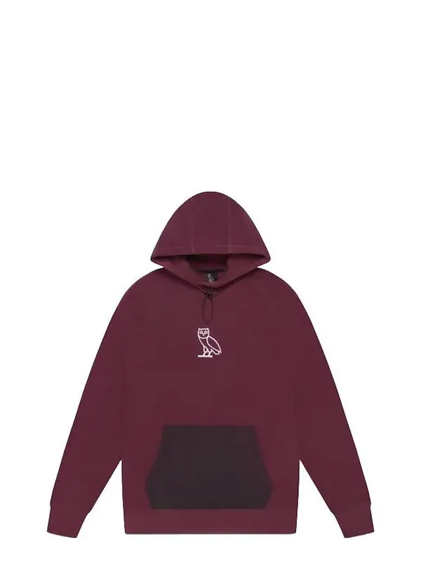 OVO X Polartec Microfleece Hoodie - Burgundy