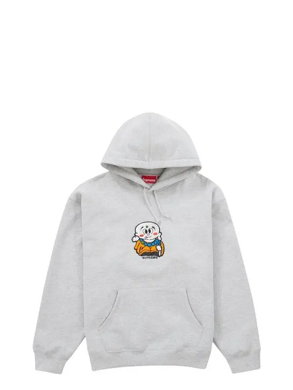 Supreme Aoi Buddha Hooded Sweatshirt - Heather Grey