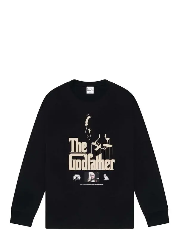 OVO X The Godfather Poster Longsleeve T-shirt - Black