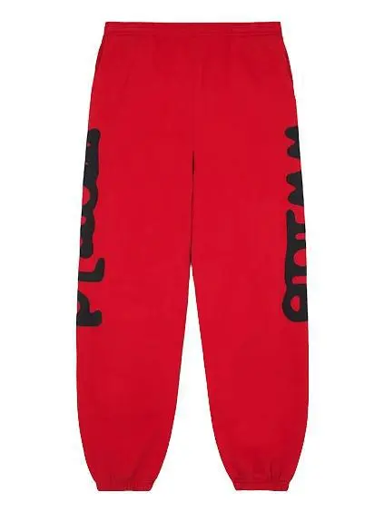 SP5DER Beluga Sweatpants - Red