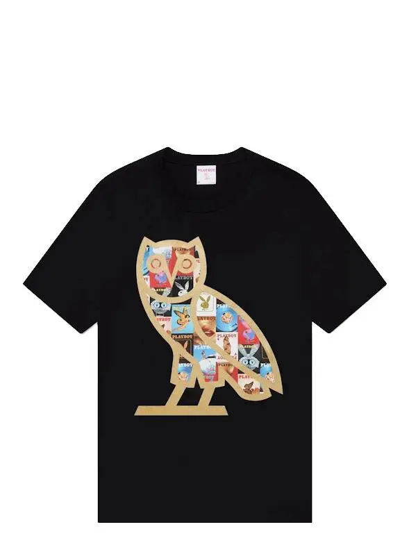 OVO X Playboy Magazine T-shirt - Black