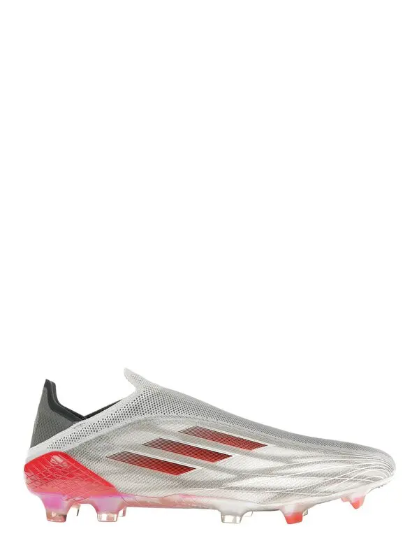 Adidas X Speedflow+ Fg - Cloud White/iron Metallic/solar Red