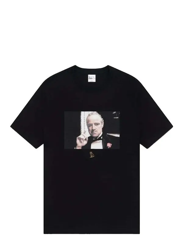 OVO X The Godfather Vito Corleone T-shirt - Black