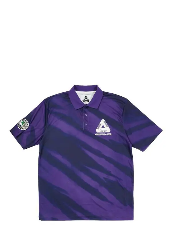 PALACE Amg Polo Shirt - Purple