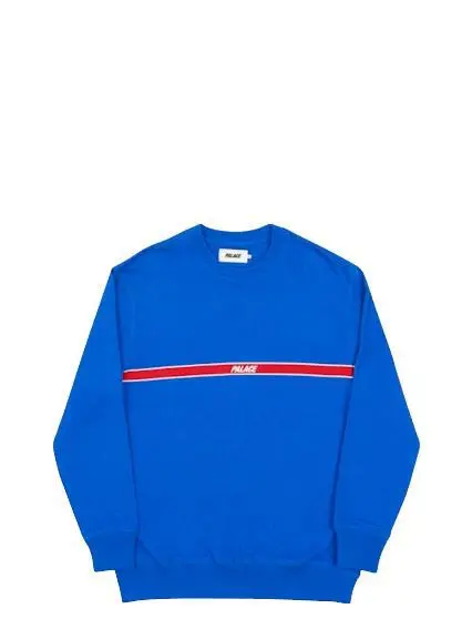 PALACE 320 Lines Crew - Blue