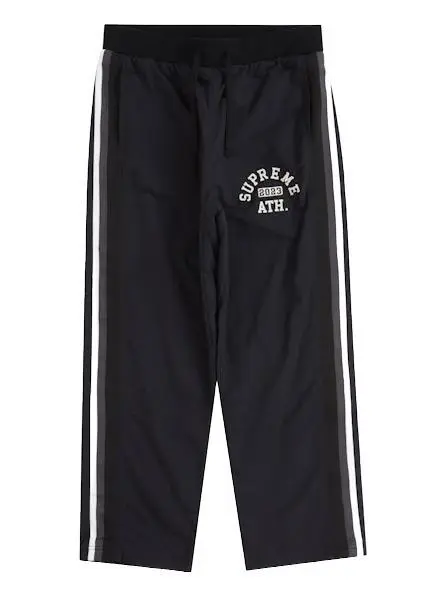 Supreme Appliqué Track Pant - Black
