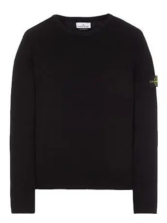 Stone Island Knit Sweater - Black