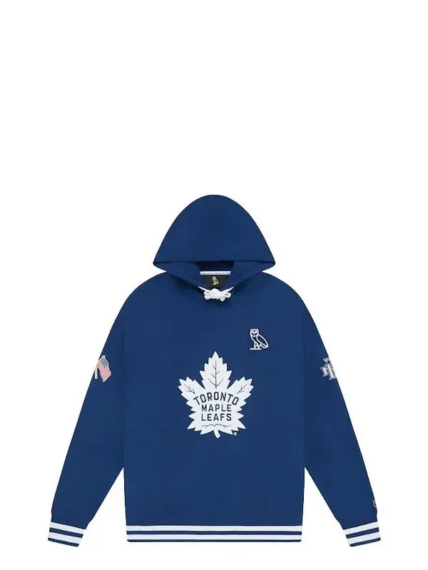 OVO X Nhl Toronto Maple Leafs Hoodie - Blue