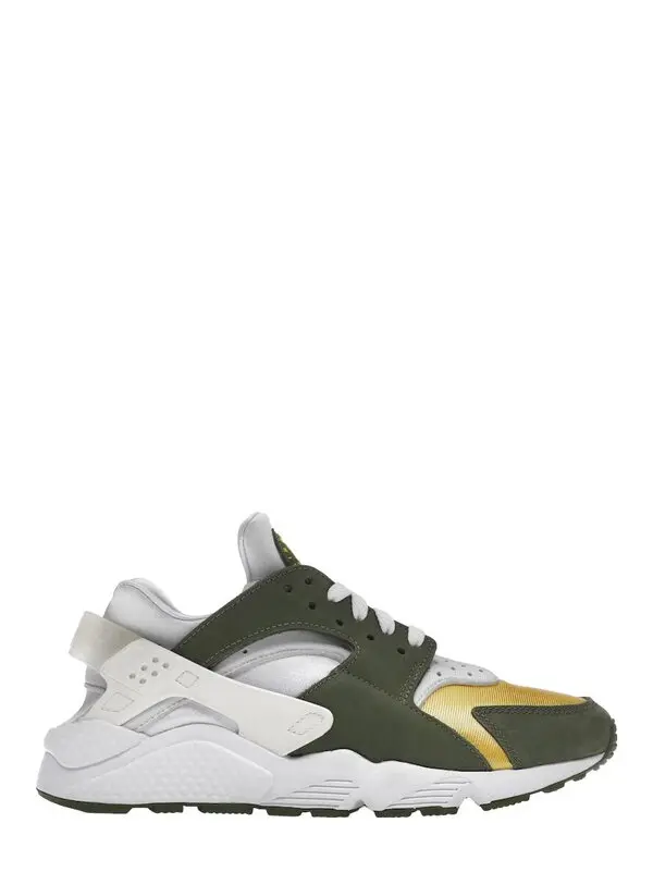 Nike Huarache Stussy Dark Olive - Dark Olive/white/varsity Maize