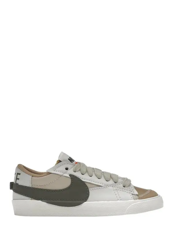 Nike Blazer Low 77 Jumbo Sneakers - Sanddrift/medium Olive/light Silver