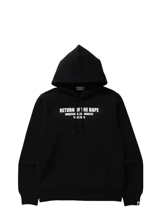 BAPE X Undefeated Pullover Hoodie - Black