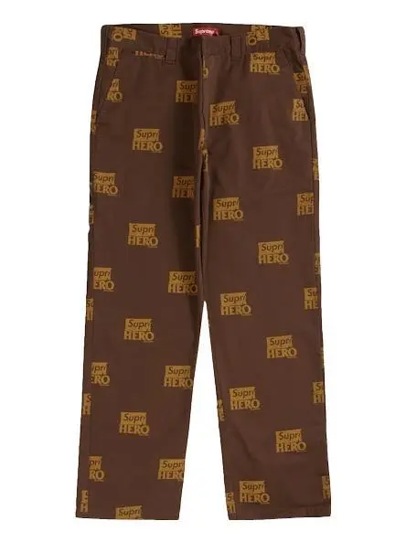 Supreme Antihero Work Pant - Brown