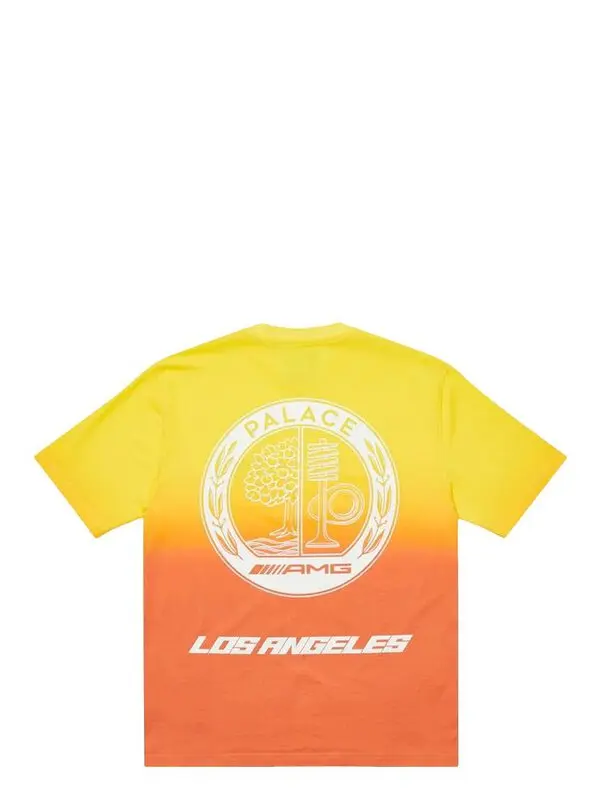PALACE Amg 2.0 Log Angeles T-shirt - Yellow/orange