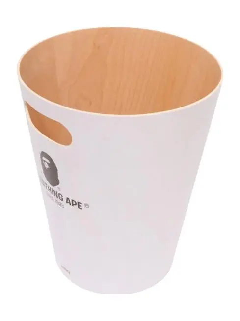 A BATHING APE X Umbra Woodrow Trash Can - White