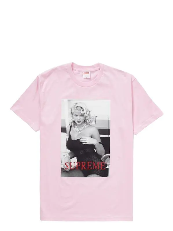 Supreme Anna Nicole Smith Tee Shirt - Light Pink