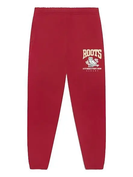 OVO X Roots Sweatpant - Red