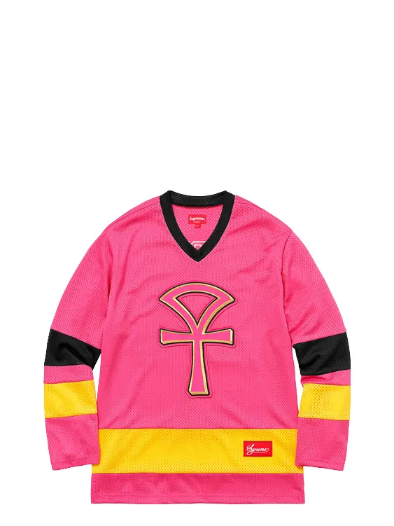 Supreme Ankh Hockey Jersey - Pink