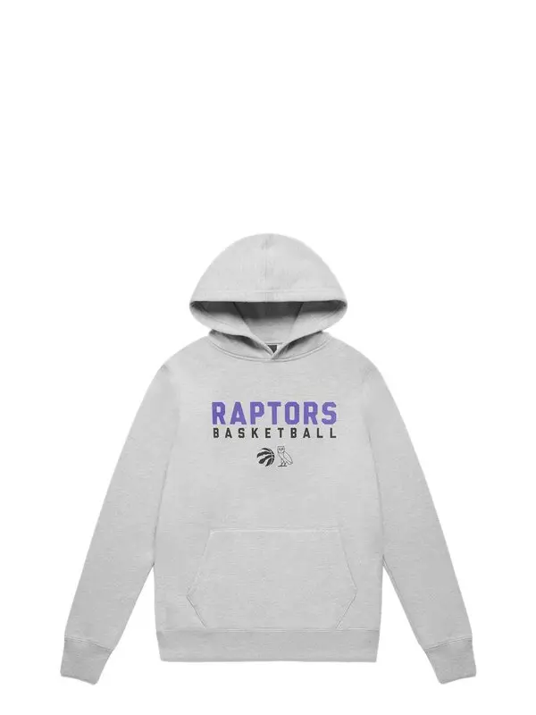 OVO X Raptors Pregame Hoodie - Grey
