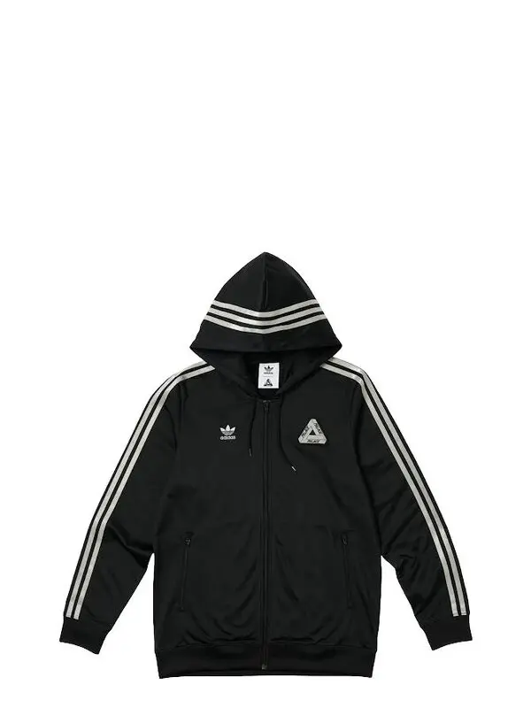PALACE Adidas Hooded Firebird Track Top - Black