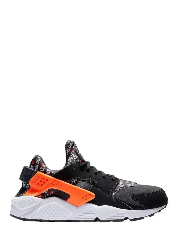 Nike Air Huarache Run Just Do It Pack - Black/total Orange/white