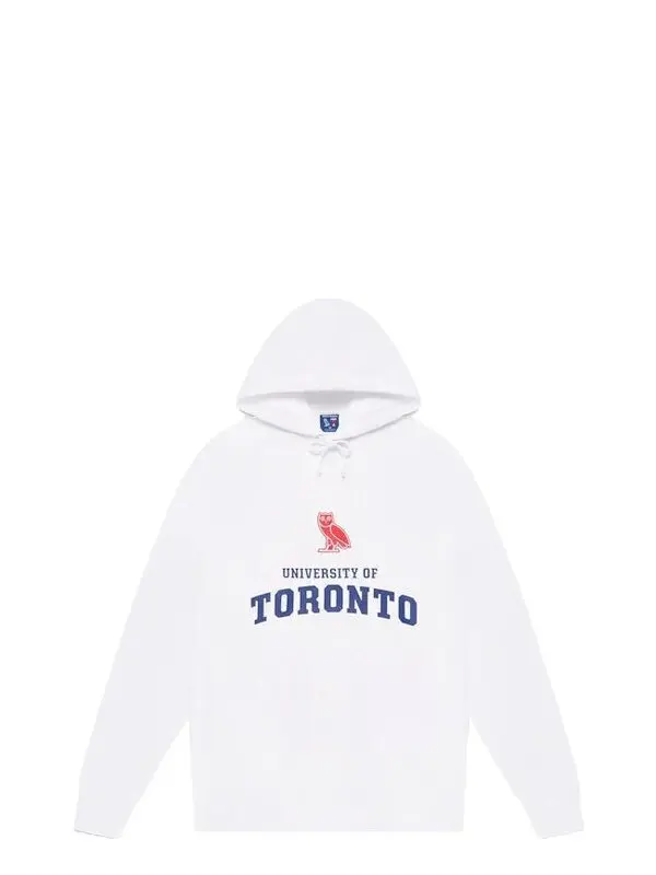 OVO X University Of Toronto Hooded Sweatshirt - White