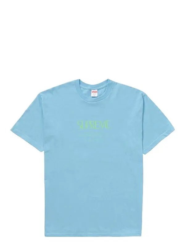 Supreme Anno Domini Tee Shirt - Light Blue