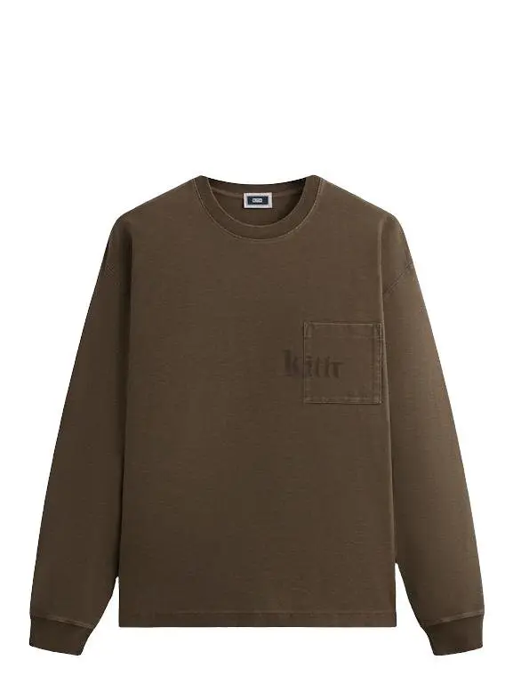 Kith Long Sleeve Quinn Tee Shirt - Marl