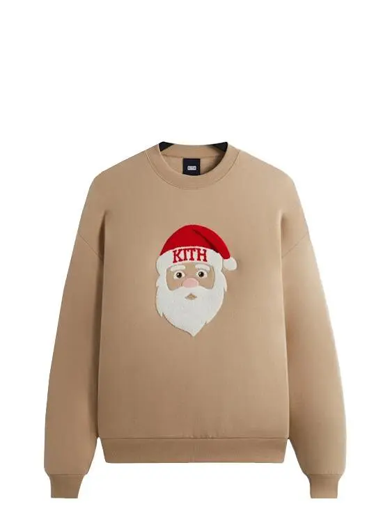 Kith Kithmas Santa Nelson Crewneck Sweatshirt - Canvas