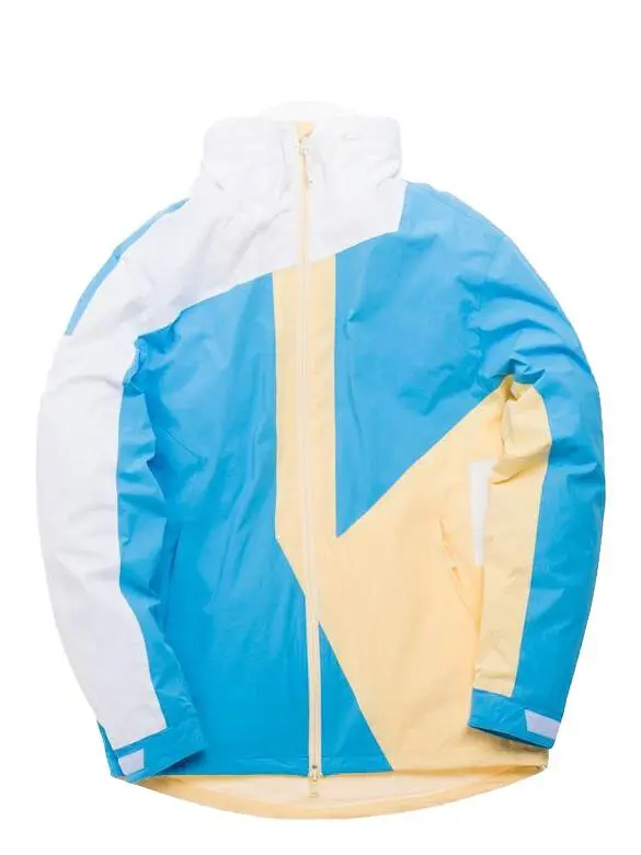 Kith Madison Jacket - Sky Blue/pale Yellow/white